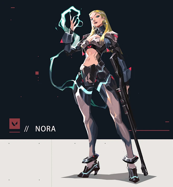 THE NEW AGENT -" NORA " valorant fan art, KAI CHANG : As a member of ...
