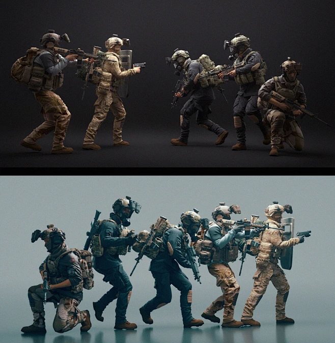 Better view of some figures I've created with this workflow-花瓣网