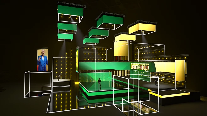 Event Event Design STAGE DESIGN scenography 3d modeling visualization ...