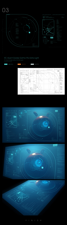FUI-花瓣网|陪你做生活的设计师 | rm x FUI 3d c4d dark mode data data visualization ...