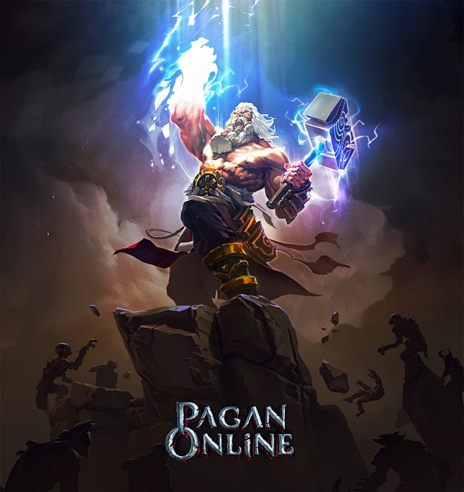 Artwork "God Perun", Sergey Avtushenko : Pagan Online Wargaming.net-花瓣网