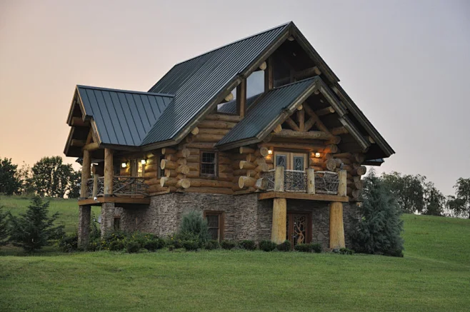 Log House 3 by FairieGoodMother-花瓣网