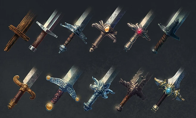 Some sword icons-花瓣网