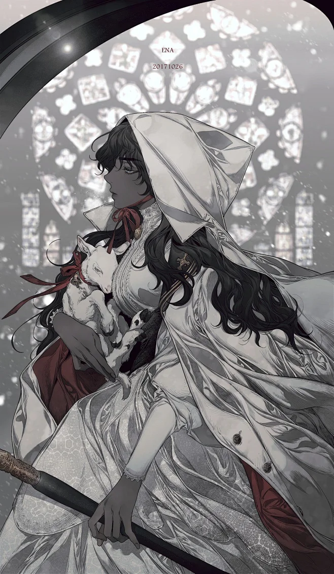 韩国画师 Twitter：enaa97-花瓣网