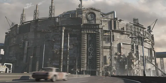 Factory City-花瓣网