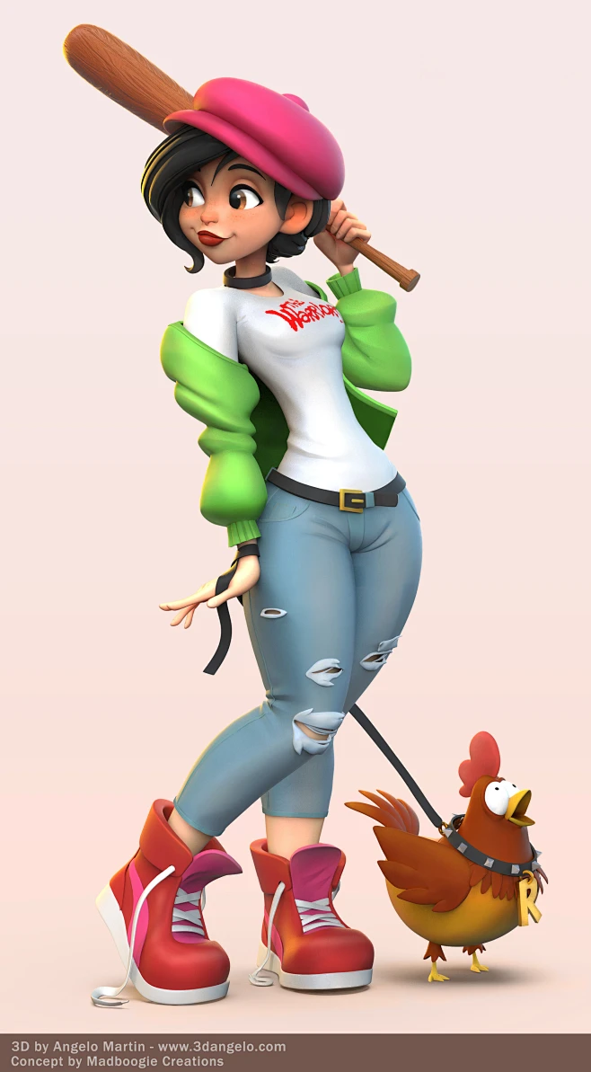 Mercy, Angelo Martin : Thanks to Dylan Ekren in his Mold3d class for ...