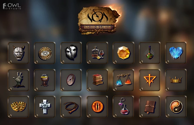 Sky Treasures - Logo & UI, OWL Studio : Sky Treasures is an in-house ...