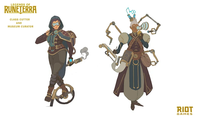 {游戏系列}美国RUNETERRA符文传说（UI,角色，场景）-花瓣网