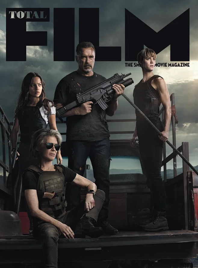 Total Film Magazine Cover: Terminator Dark Fate : Art created for Total ...