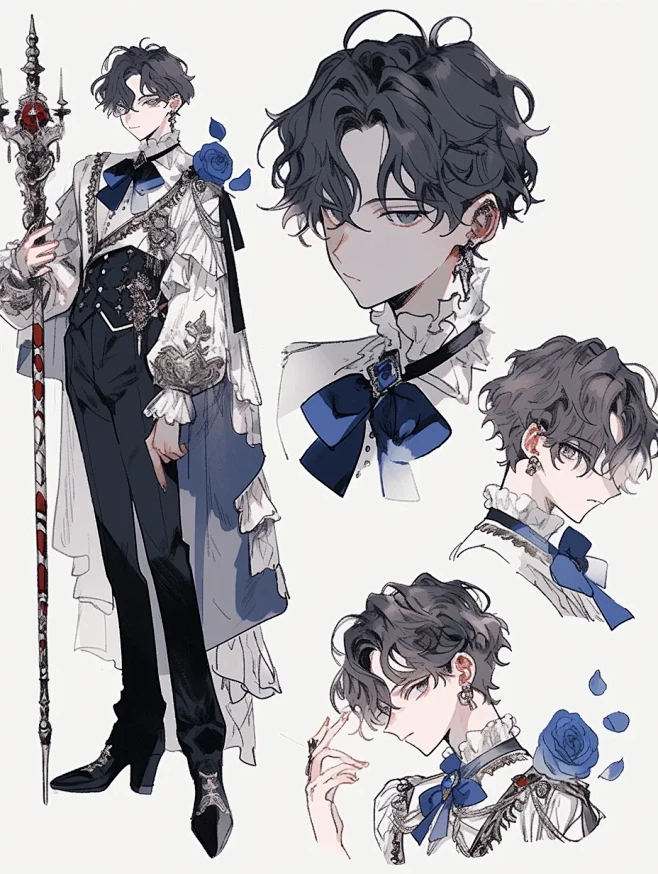 角色｜贵族｜西幻 - 小红书-花瓣网