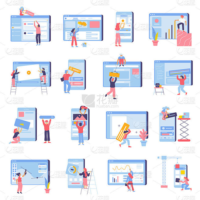 Web Development Icons Set