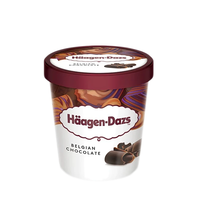 哈根达斯雪糕桶 PNG-花瓣网