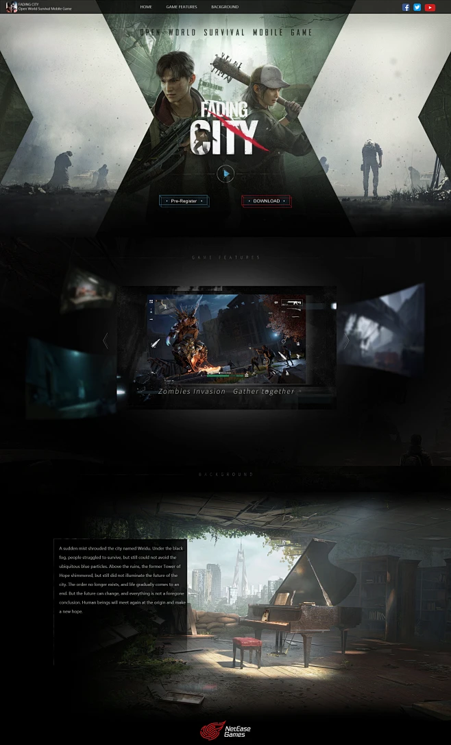 Fading City Official Website-花瓣网