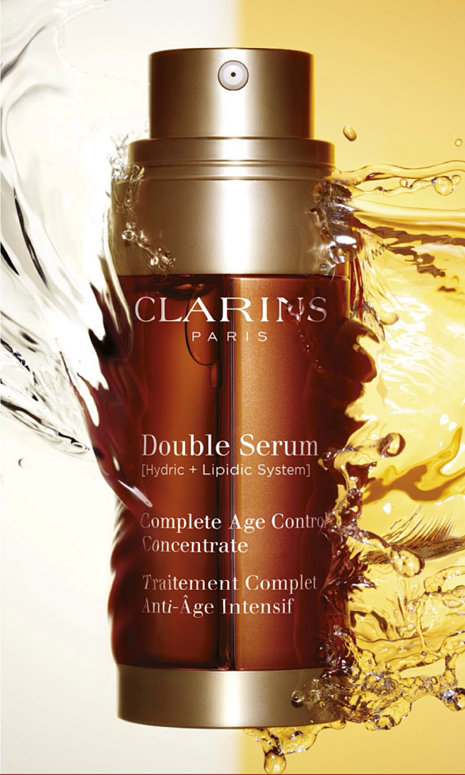 CLARINS Double Serum - Compleye Age Control Concentrate │ 克蘭詩黃金雙激