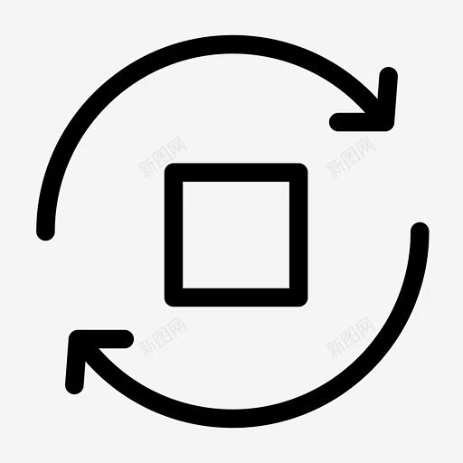 旋转照片翻转旋转图标 icon 标识 标志 UI图标 设计图片 免费下载 页面网页 平面电商 创意素材-花瓣网