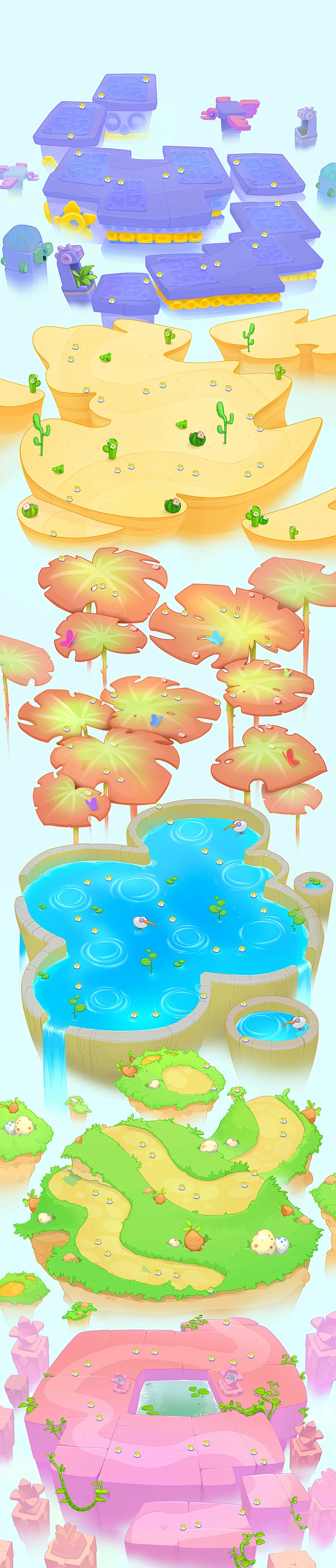 Bubble flower miracle : FacebookiOSAndroid-花瓣网