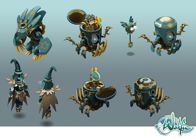 WAKFU : A sample of my work on wakfu mmo.