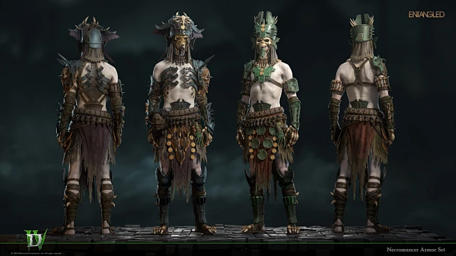 Character 3D Model for Diablo IV: Vessel of Hatred-花瓣网