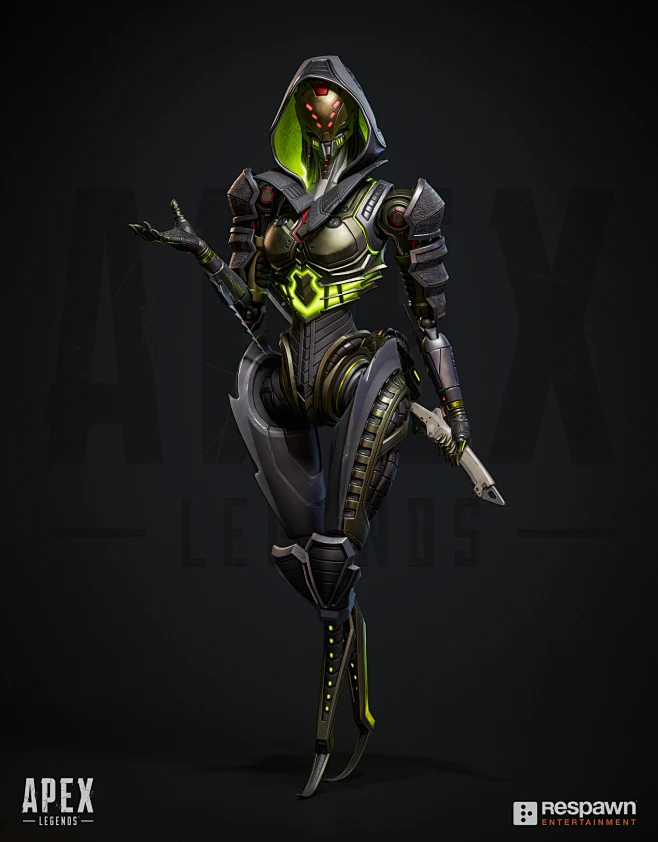 Apex Legends-Ash-Biotechnic-花瓣网