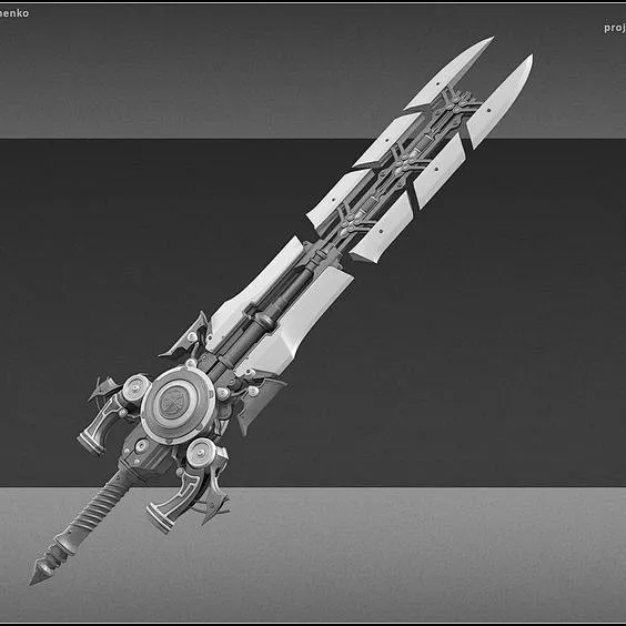 Weapons by Krot Art on ArtStation.-花瓣网