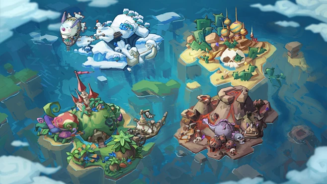 BERSERKER XUN : Book illustration Animation background Game Scene ...