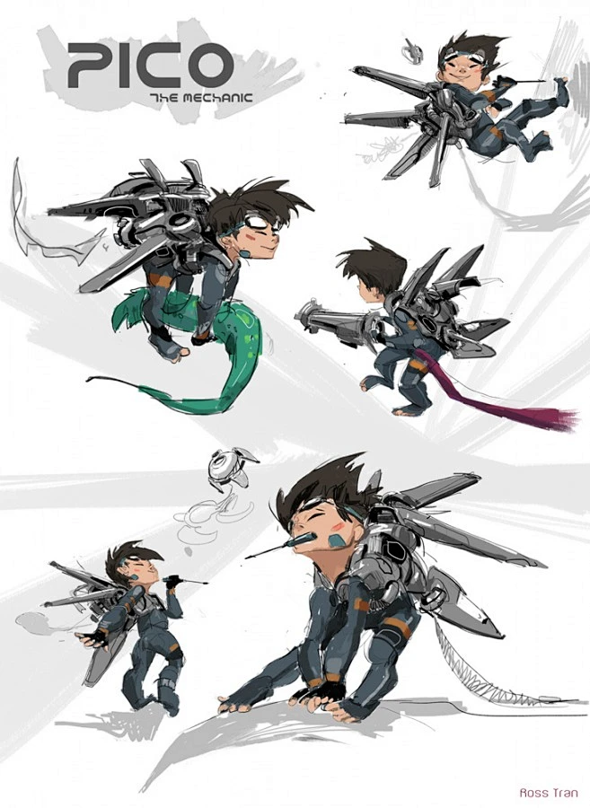 Pico Poses!-花瓣网