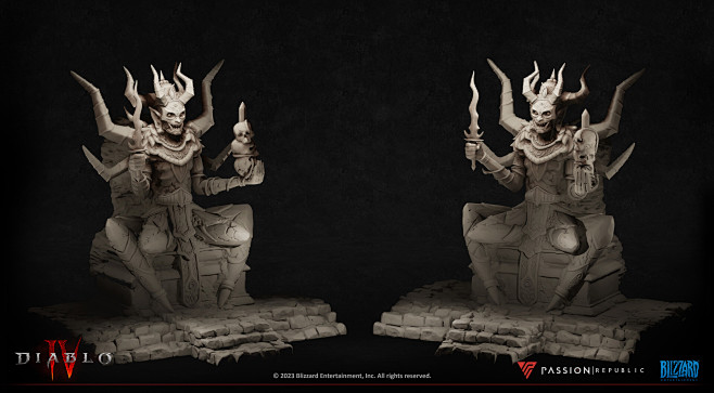 {游戏系列}美国 Diablo 暗黑破坏神（UI，角色，场景）