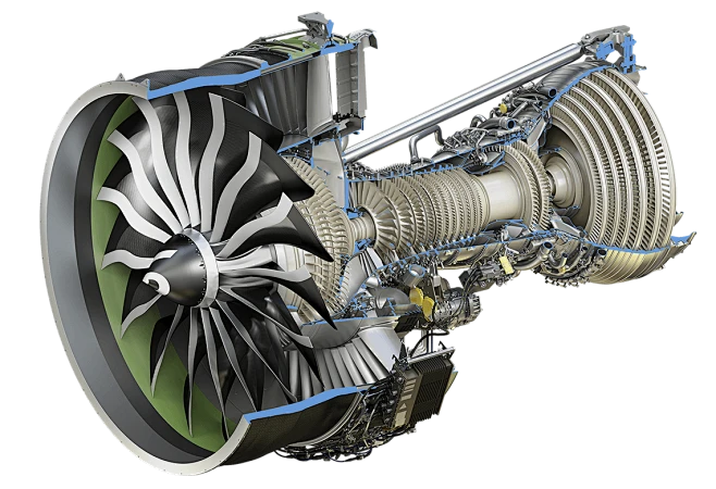 GE9X Engine Cutaway-花瓣网
