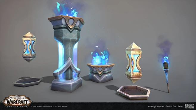 Bastion Props - World of Warcraft: Shadowlands, Ashleigh Warner : I'm ...