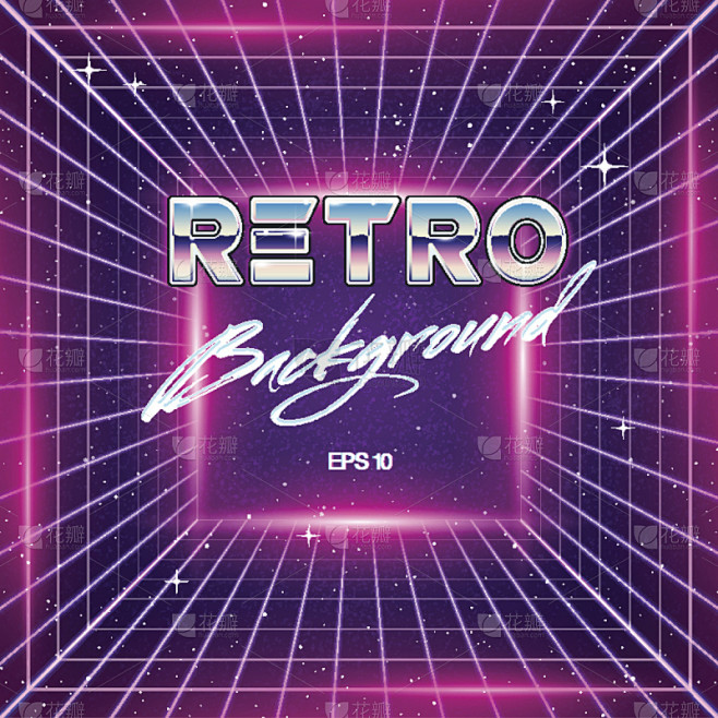 背景,未来,80年代风格,1980,霓虹色,霓虹灯,激光,复古风格,字体,休闲游戏