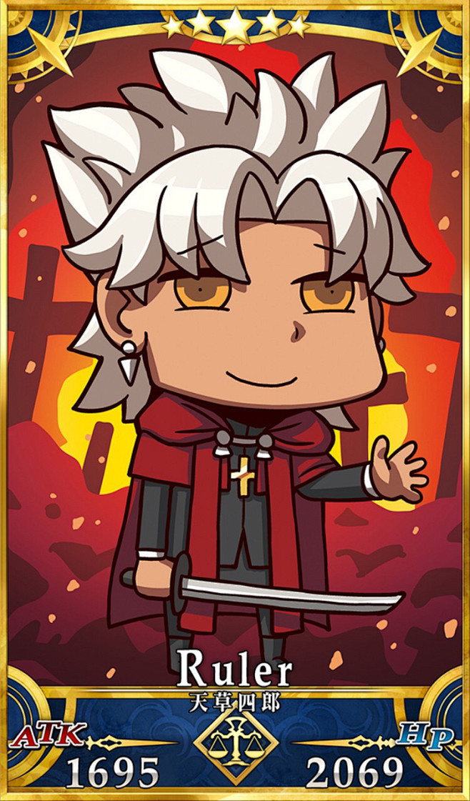 Fate Go 愚人节限定 Q版fgo人物卡 表情包素材+159