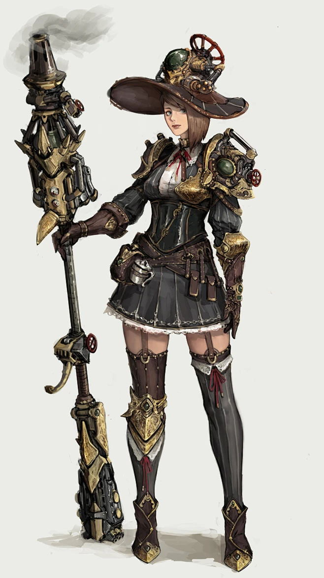 ArtStation - STEAMPUNK, Kyung Han Kim-花瓣网