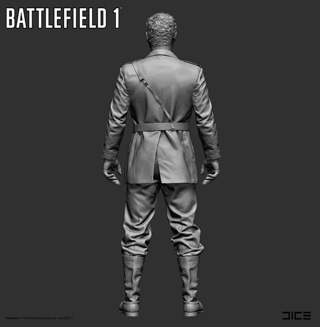 Battlefield 1 - Officer Highres, Rui Mu : I Made the body and ...