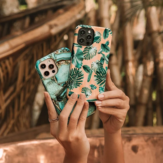 Perfect Shade - Palm Leaf iPhone 12 Mini Case 12-花瓣网