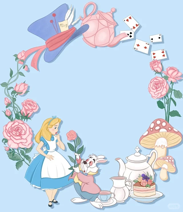 爱丽丝漫游奇境元素 - 小红书搜索-花瓣网