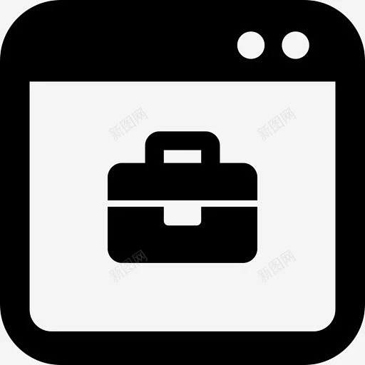 商业就业机会网站找工作求职 icon 图标 标识 标志 UI图标 设计图片 免费下载 页面网页 平面电商 创意素材-花瓣网