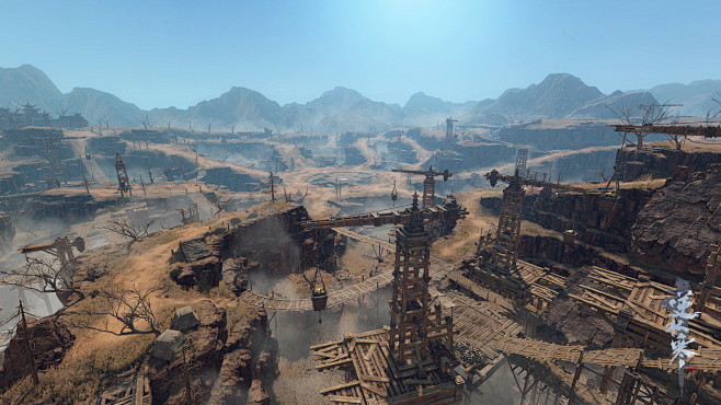 网易NISHUIHAN《逆水寒》场景制作