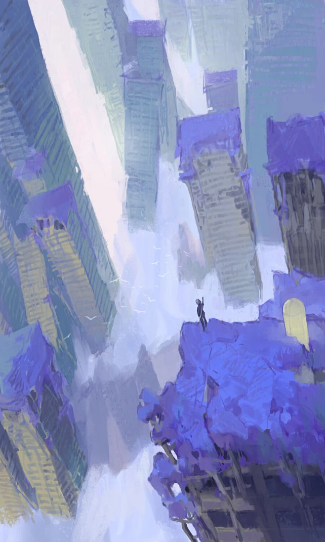 sky, Dawei Lu : sky by Dawei Lu on ArtStation.-花瓣网