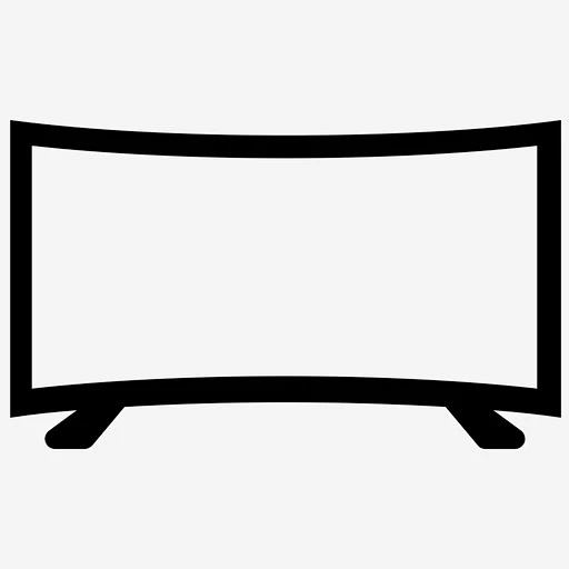 曲面电视电视刷新图标_88ICON https://88icon.com 曲面电视 电视 刷新 图案 监视器 led lcd 显示 通信-花瓣网