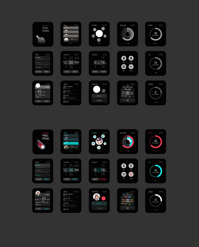 Apple Watch UX Design on Behance-花瓣网