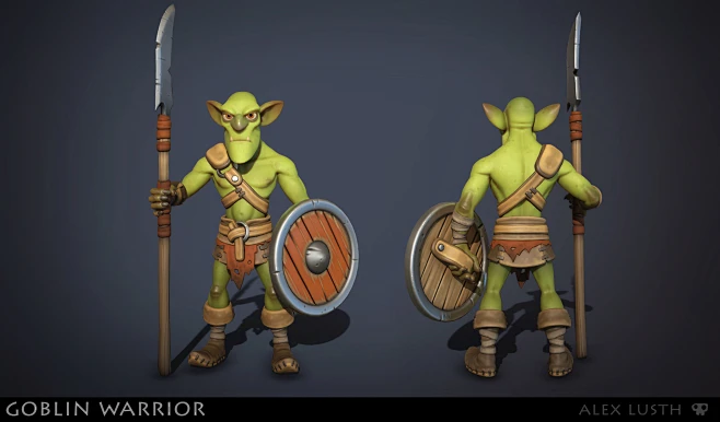 Goblin Warrior, Alex Lusth : Goblin character, He is part of a bigger ...