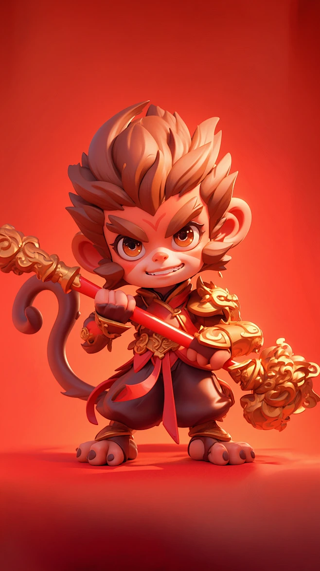 Q版孙悟空-hzj(1)-花瓣网