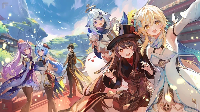 原神高质量壁纸分享（92期三周年庆典版）-原神社区-米游社-花瓣网