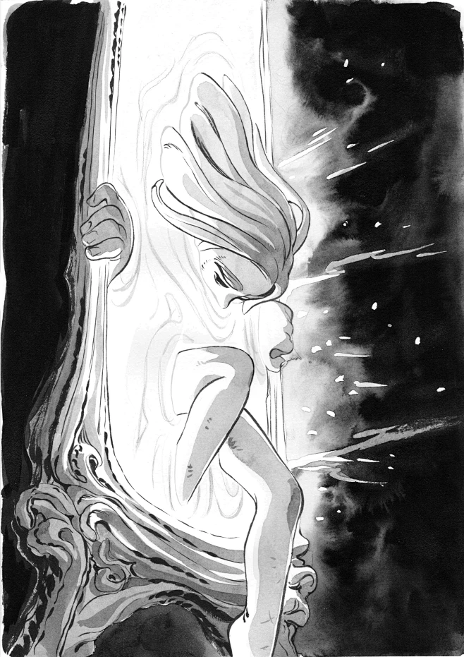 Inktober 2018-花瓣网