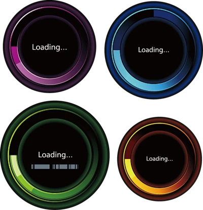 【米图网-52mitu.com】进度条 能量条 加载 loading 载入中 充电 UI进度条-花瓣网