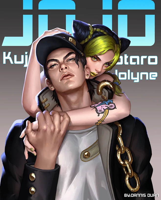 JOJO-fanart-花瓣网