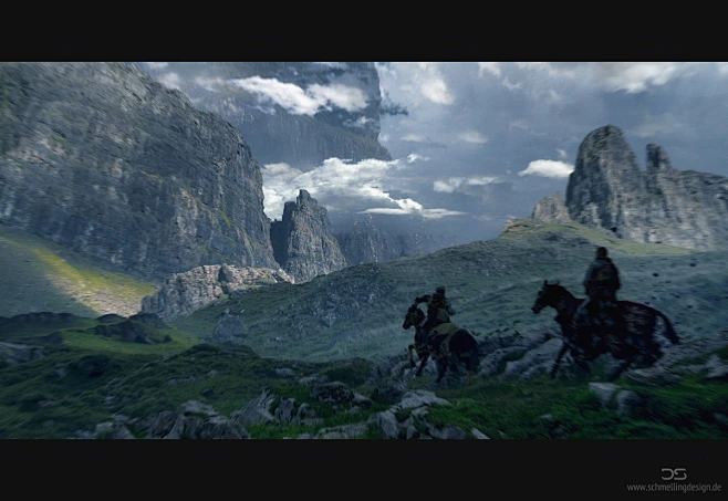 Photobashing time : Hills and Mountains, , fractoriusart - CGSociety-花瓣网