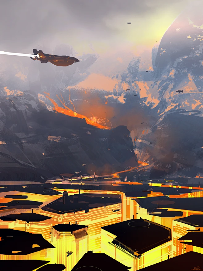 sparth . : Art Director - Halo 5-花瓣网