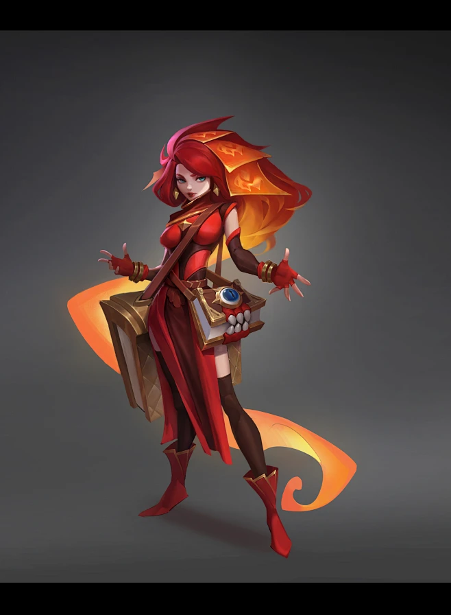 Fire magic-花瓣网