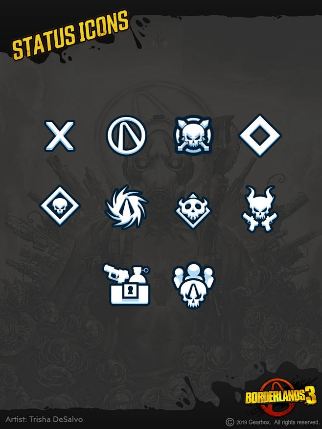 Status∕mode icons(4252F)-花瓣网
